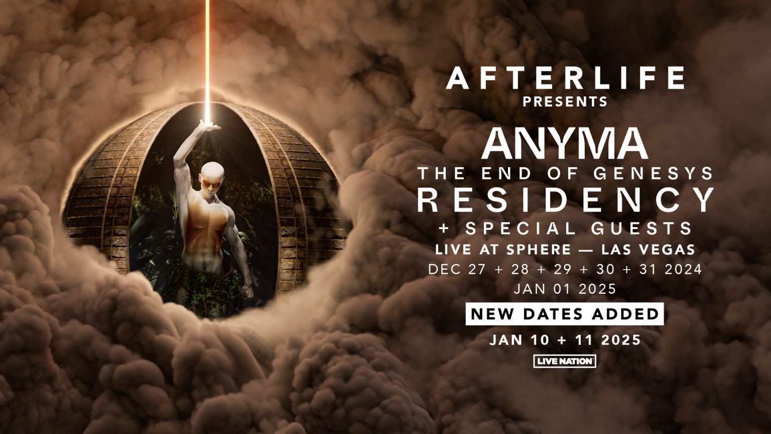 Afterlife Presents Anyma ‘The End Of Genesys’ Residency Announces ...